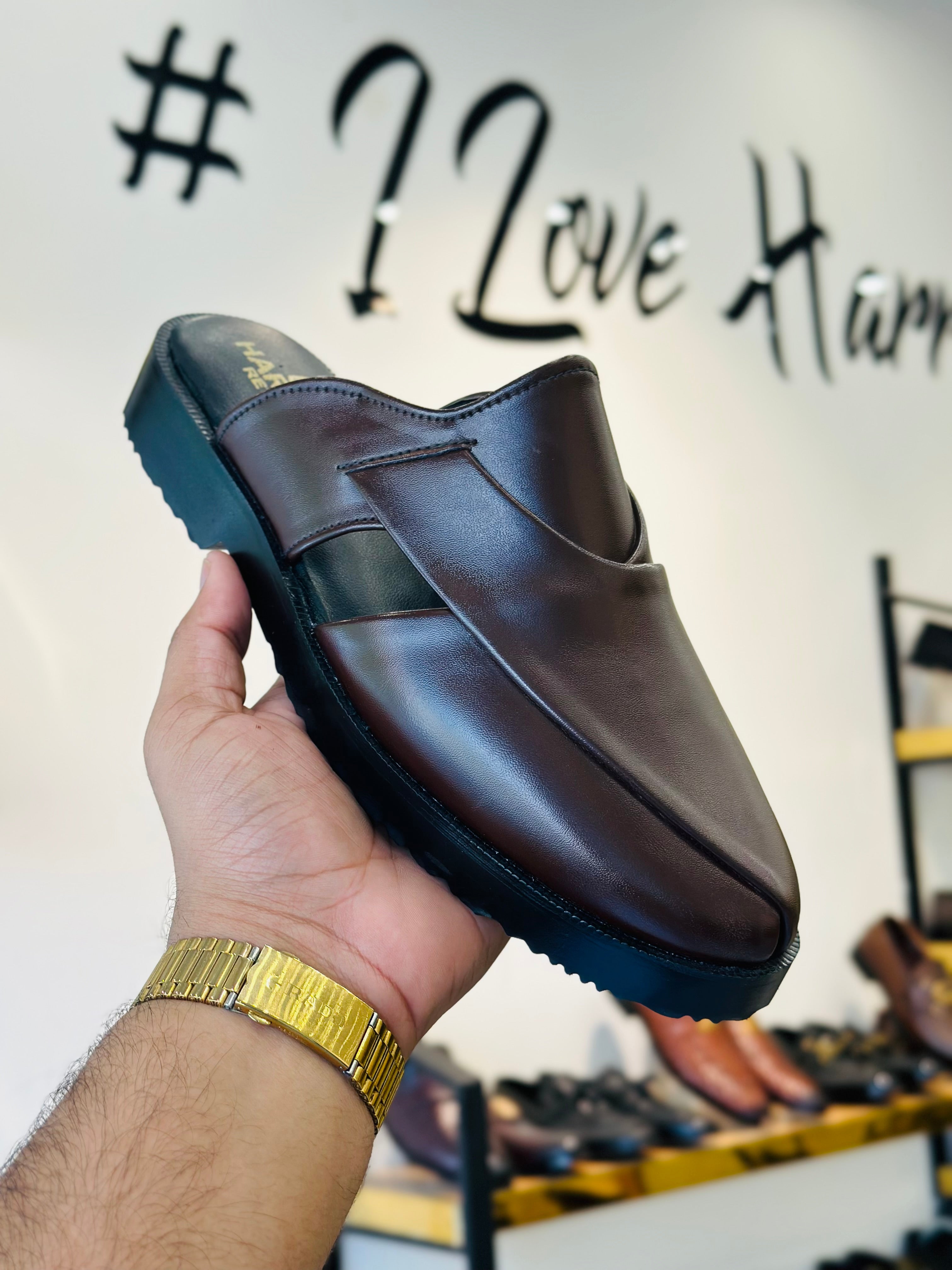 Black Patent Chappal Design| Peshawari Kheri